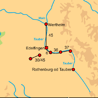 Fietsvakantie Taubertal - Fitál Vakanties